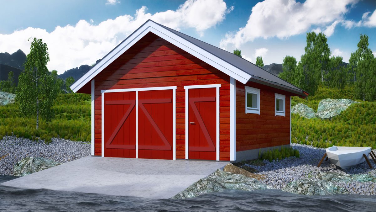 Naust - Se alle våre modeller - Hamco Bygg AS